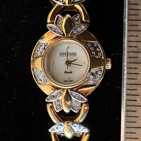 Joan Rivers | Accessories | Vintage Joan Rivers Gold Tone Watch | Poshmark